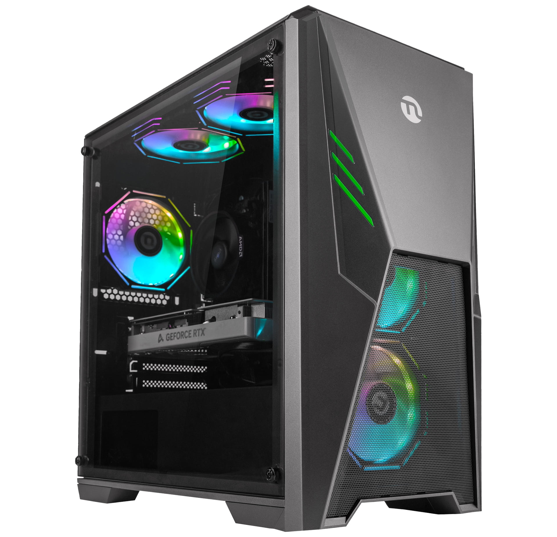 Ningmei Gaming PC Desktop AMD Ryzen 5 5500 16GB RAM 1TB SSD GeForce RTX ...