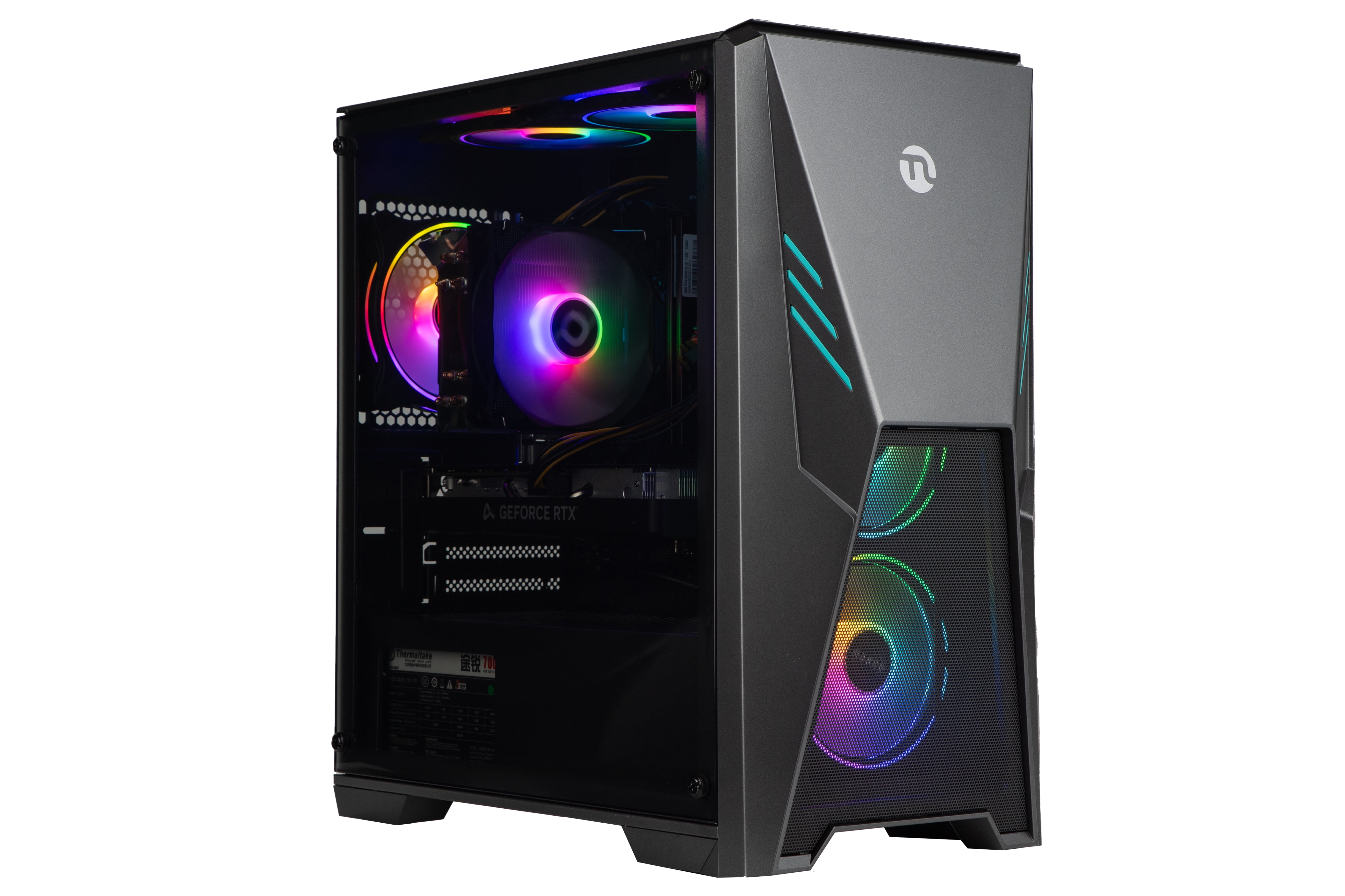 Ningmei Gaming PC Desktop Intel Core i7 12700F, GeForce RTX 4060, 1TB ...