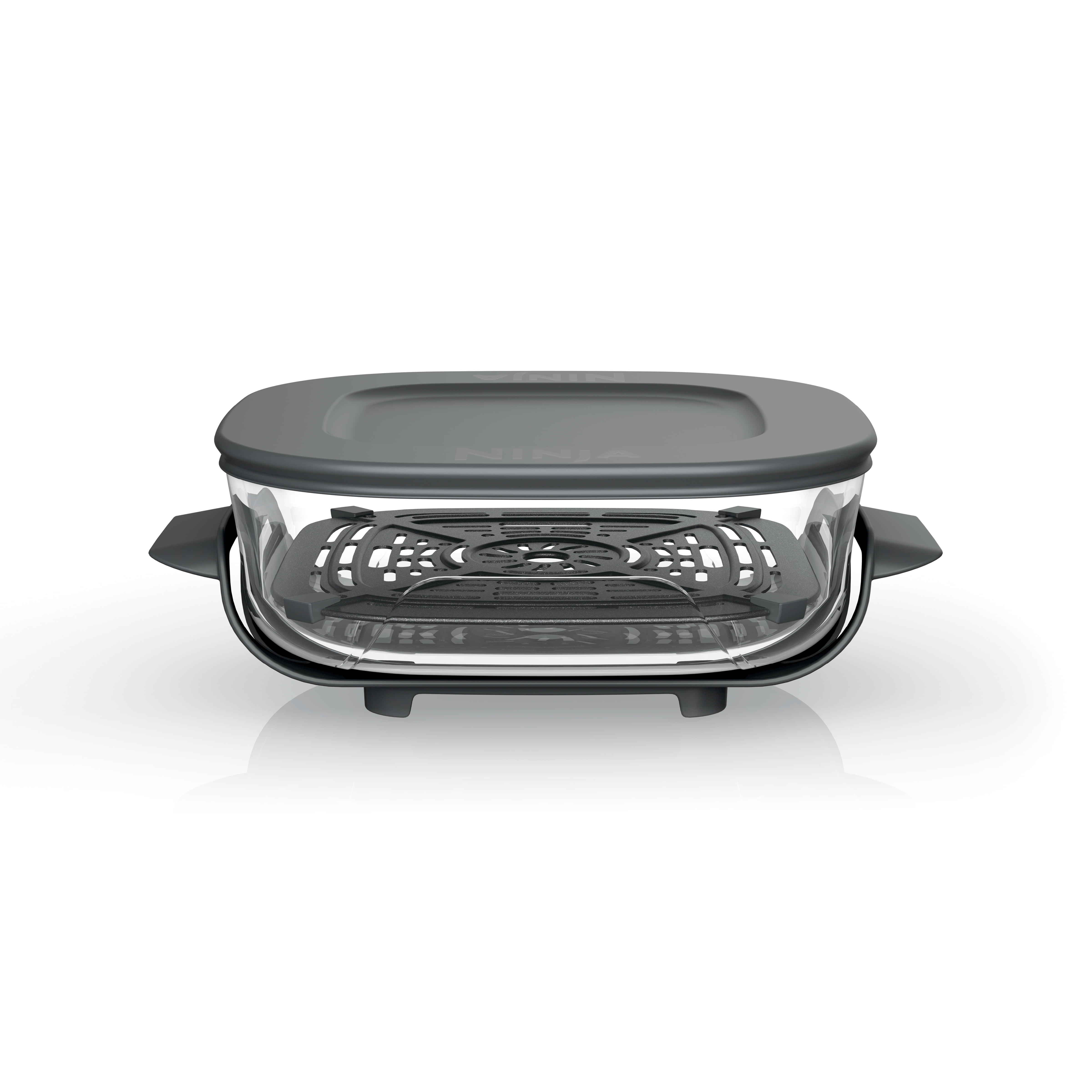 Ninja 2.5 QT TempWare Glass Container with Storage lid, Compatible with ...