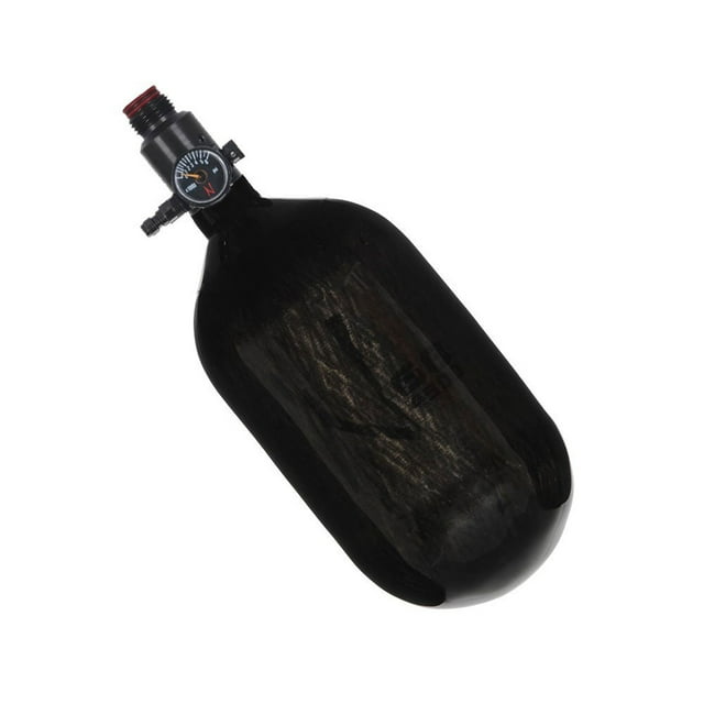 Ninja 68ci 4500psi HPA Tank - Translucent Black - Standard Regulator ...