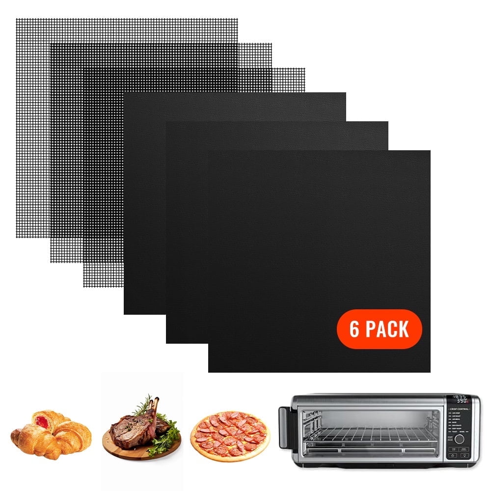 For Ninja Air Fryer Liners 12 inch Non-Stick Oven Liners 3x Liners + 3x ...