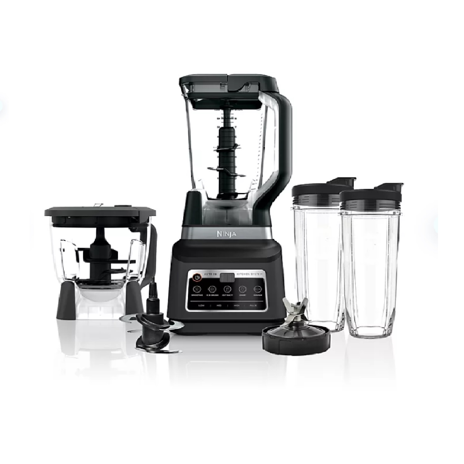 Ninja BN805A Kitchen Blender System and 8-Cup Food Processor - Walmart.com