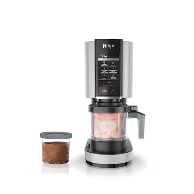 Ninja CREAMi Ice Cream Maker 7 Preset Programs (White) - Walmart ...