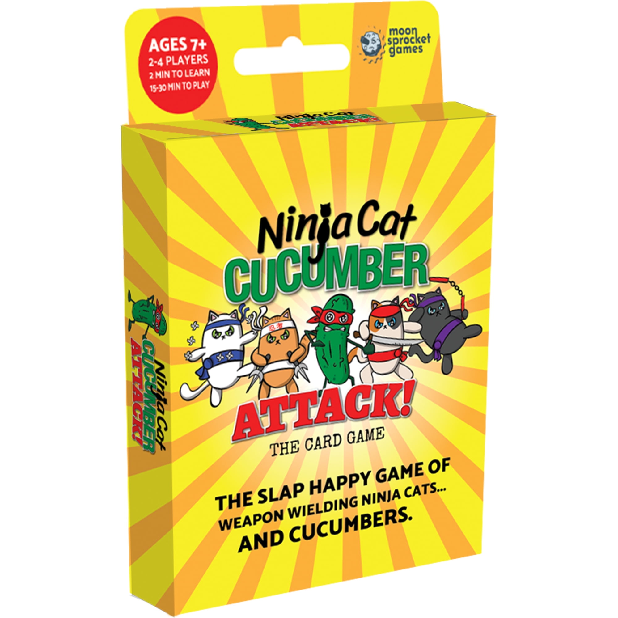 Asmodee Ninja Cat Cucumber Attack Card Game - Family Fun - Walmart.com