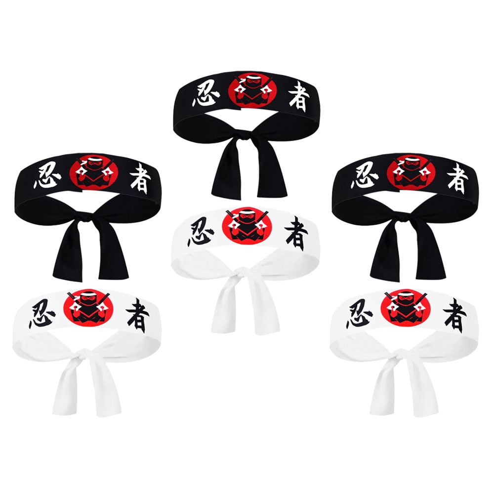 Ninja Chef Headband Japanese Outfits for Women Bushido Hachimaki ...