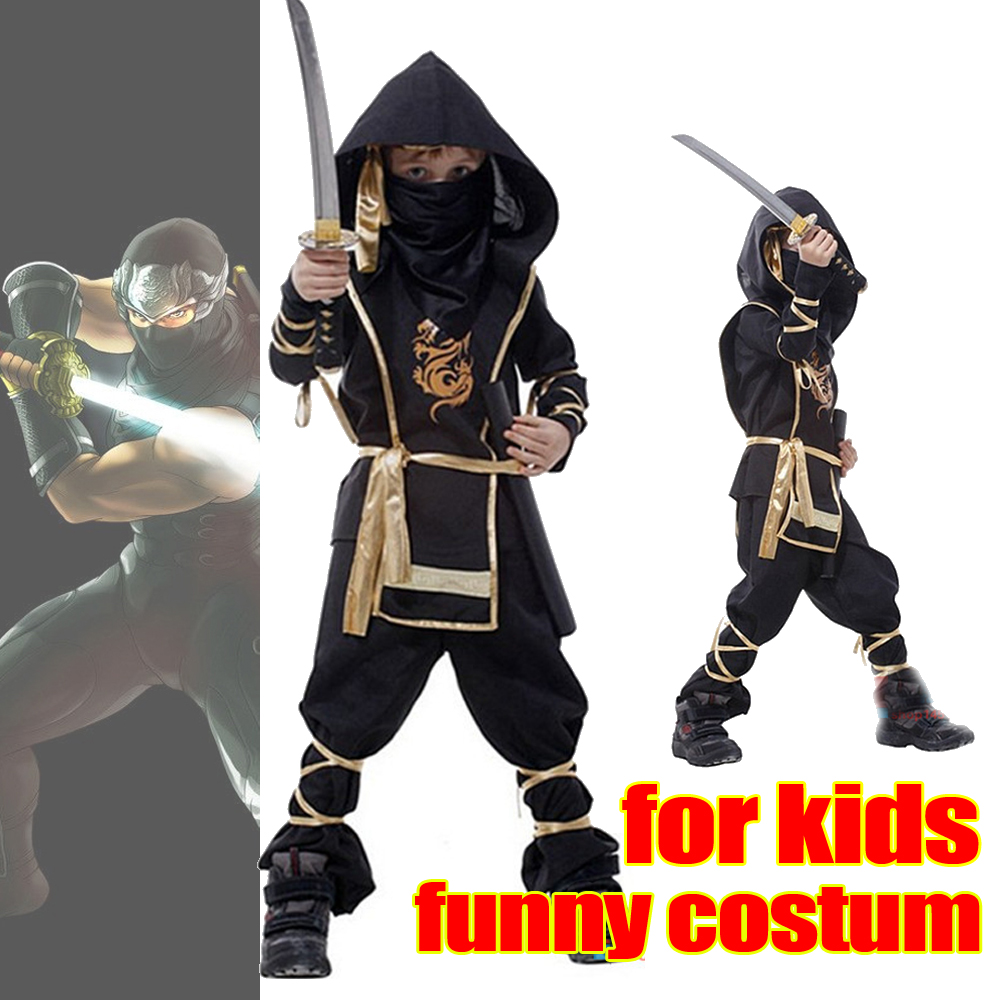 Ninja Child Costume for Boys Kids Dress Up Best Gifts Party Event ...