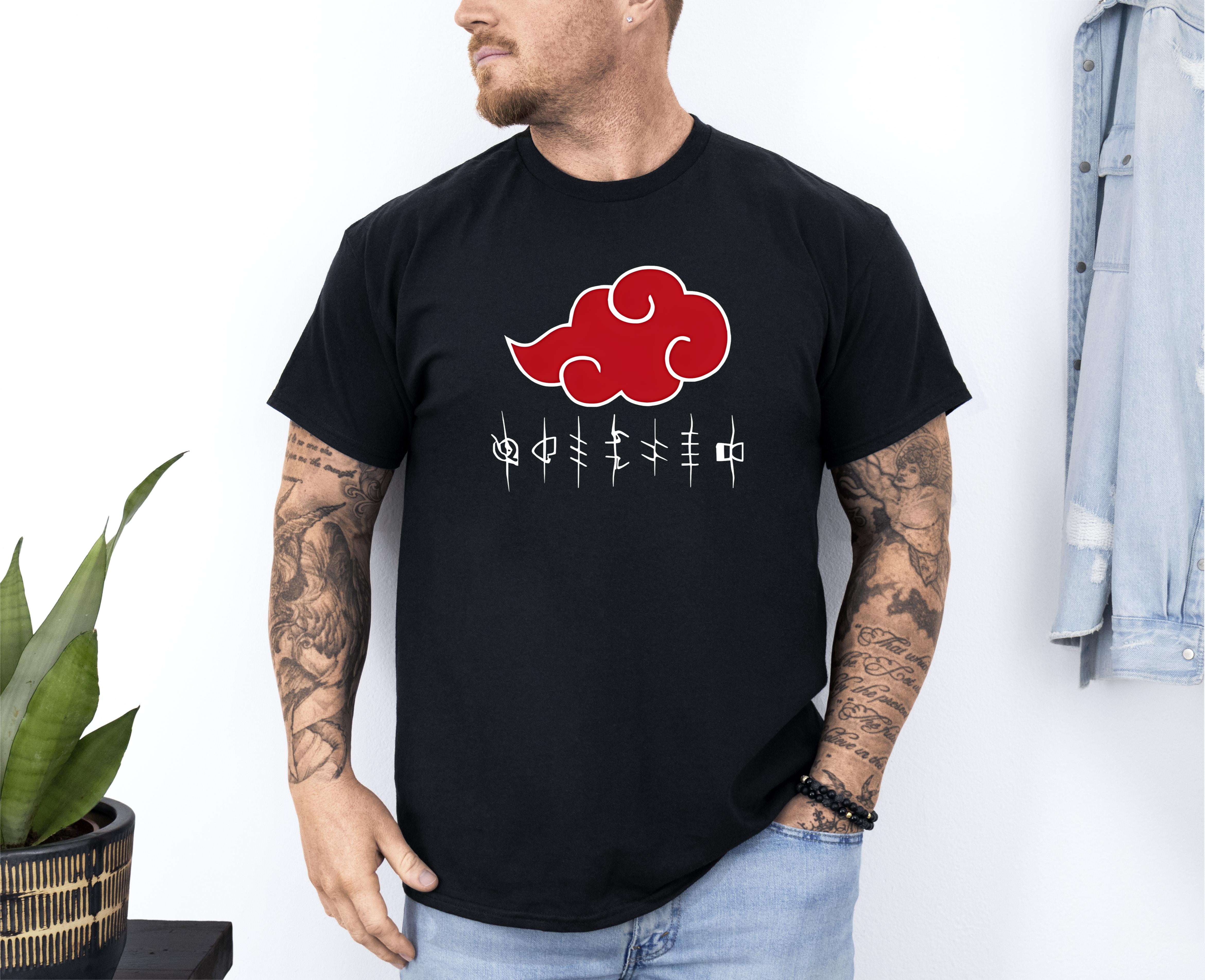 Ninja Clan-Inspired Graphic Tee, Japanese Anime Character Shirt, Manga ...