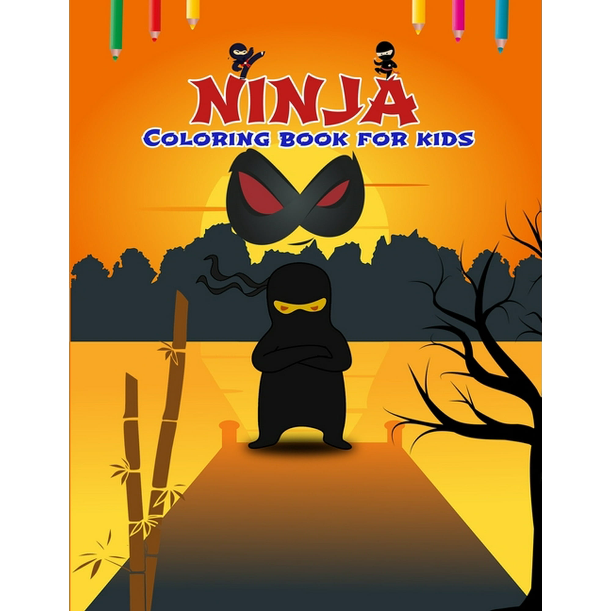 Ninja Coloring Book