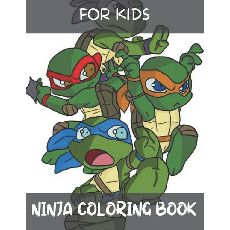 baby mutant ninja turtles coloring pages