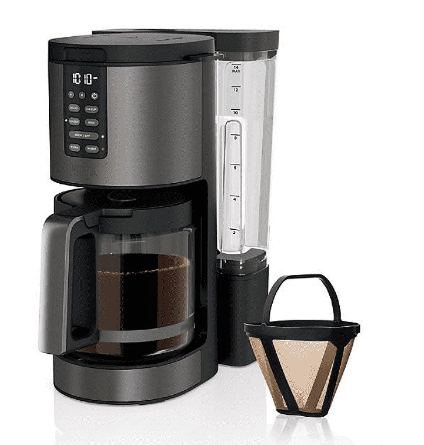 Ninja Programmable XL 14-Cup Coffee Maker PRO, Black Stainless Steel ...
