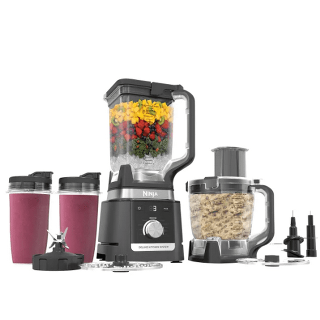 Ninja Deluxe Kitchen System with 88-oz. Pitcher, 9-Cup Processor ...