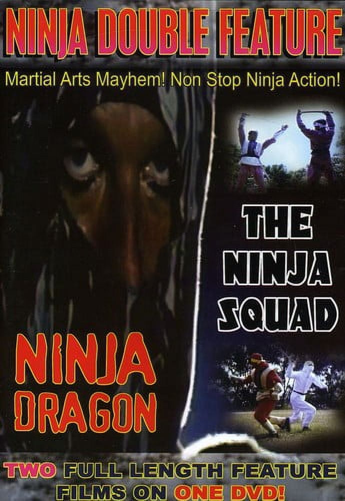 Ninja Double Feature: Ninja Dragon / The Ninja Squad (DVD), Televista ...