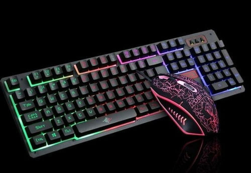 Ninja Dragons Z4 104 Keys LED Flame Gaming Keyboard with 2000 DPI ...