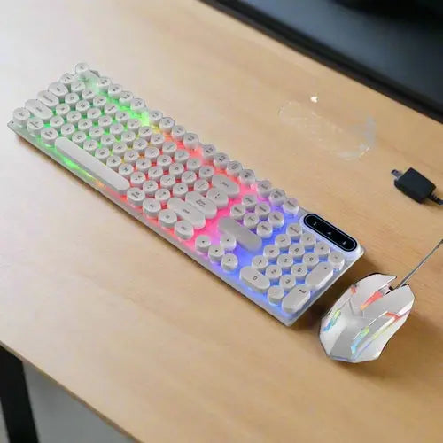 Ninja Dragons Z9i USB Wired Light Up Gaming Keyboard and Mouse Set ...