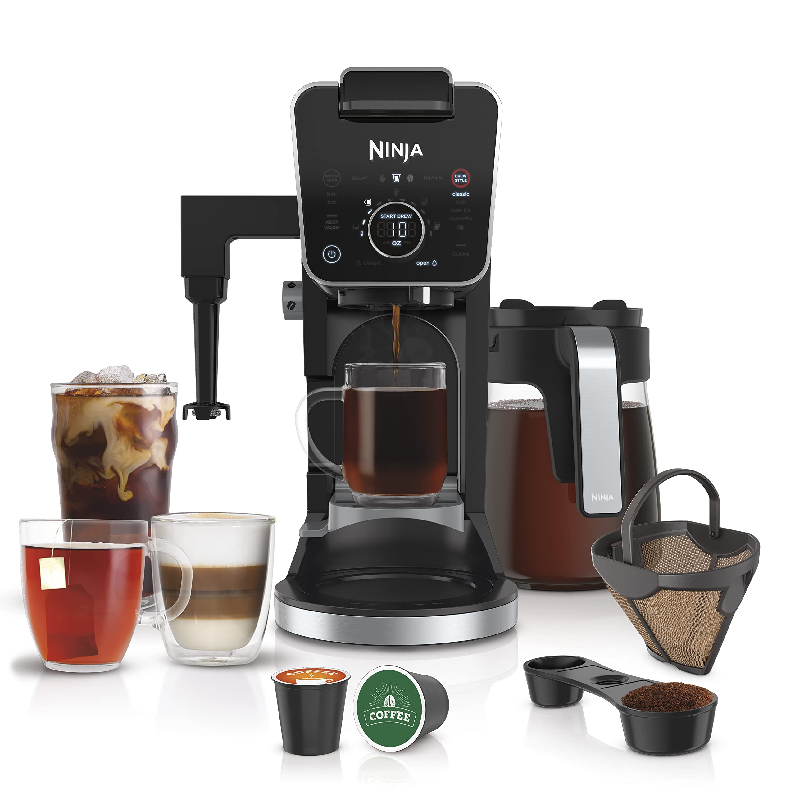 Ninja Drip Coffee Maker With K Cup Combo, DualBrew Pro Specialty Coffee ...