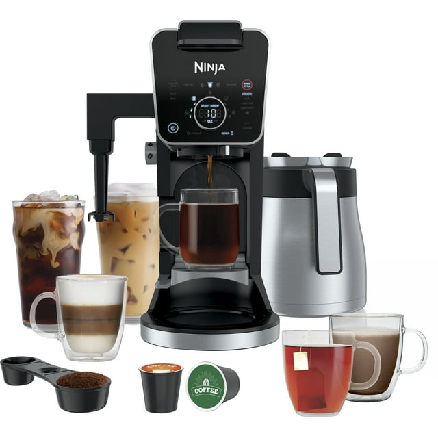 Ninja DualBrew 12-Cup Coffee System - K-cup compatible, 4 brew styles ...