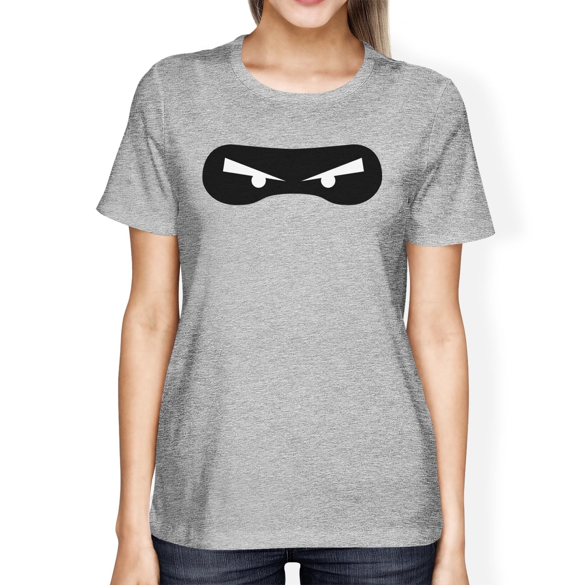 Ninja Eyes Womens Grey Shirt - Walmart.com