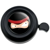 Ninja Face Head Bicycle Handlebar Bike Bell - Walmart.com