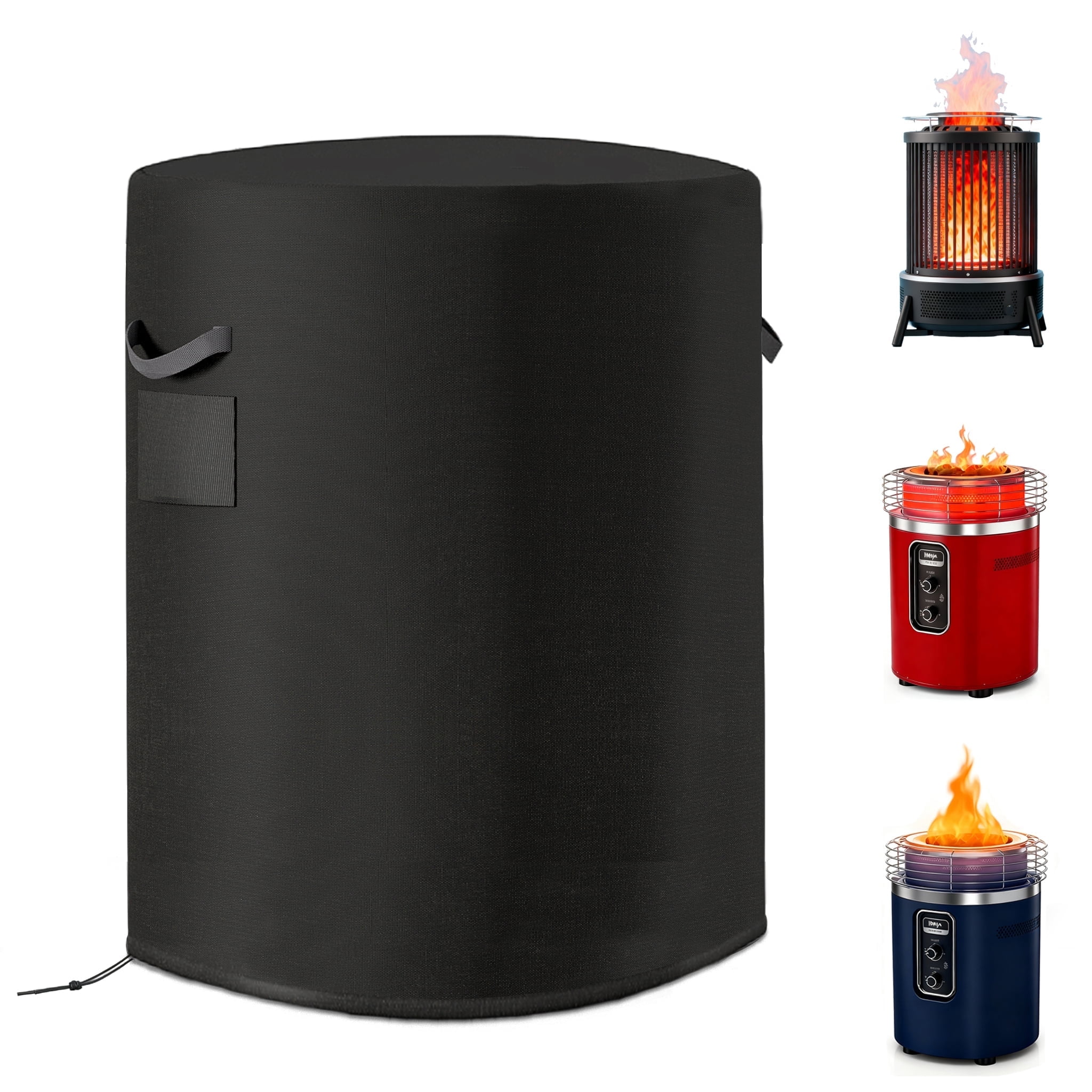 Ninja Fireside 360 Outdoor Heater & Fire Pit, Waterproof Firepit Covers ...