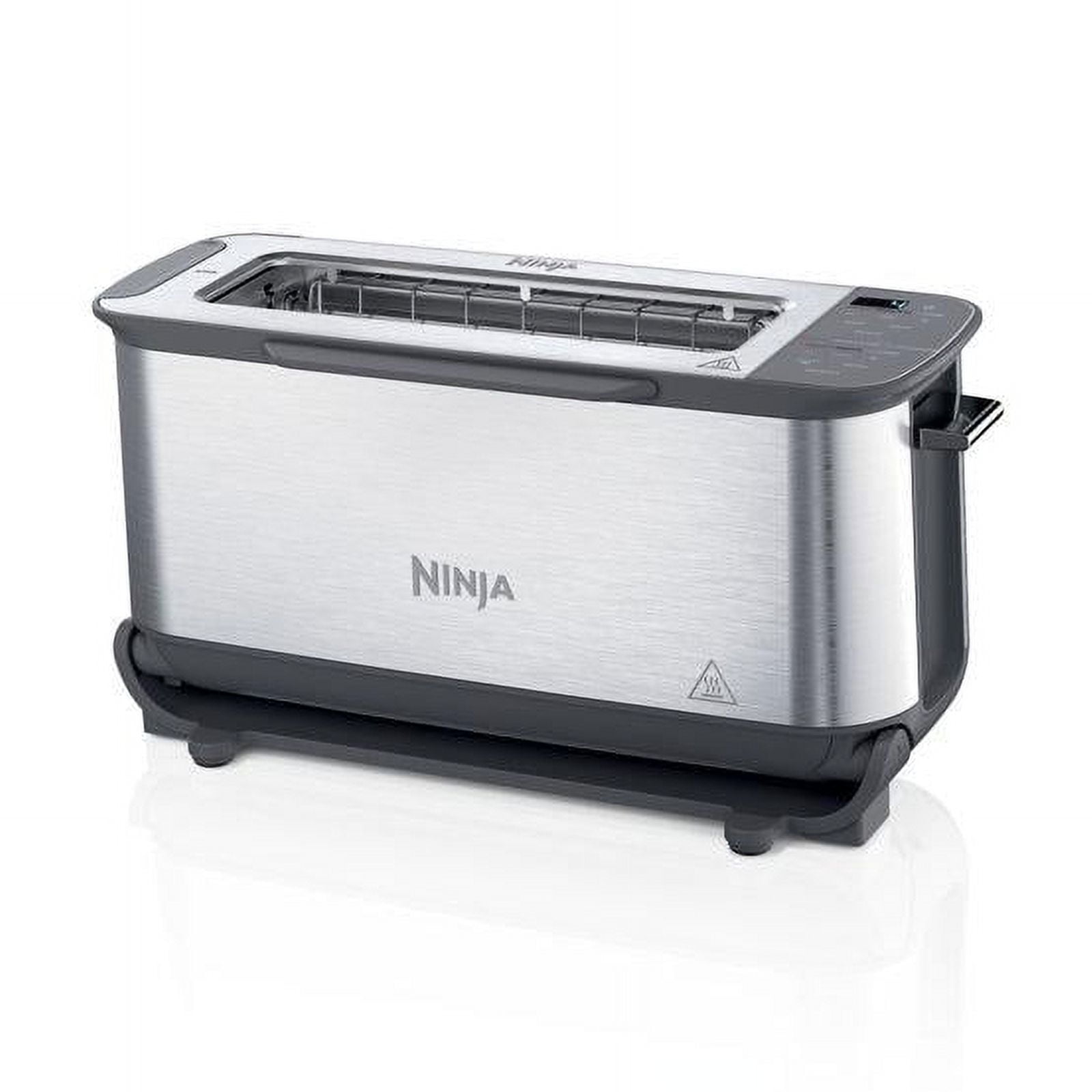 Ninja Foodi 2-in-1 Flip Toaster, 2-Slice Capacity, Compact Toaster Oven ...