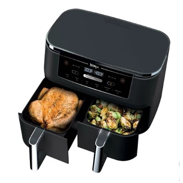 Ninja Foodi 6-in-1 10-qt. XL 2-Basket Air Fryer with DualZone ...
