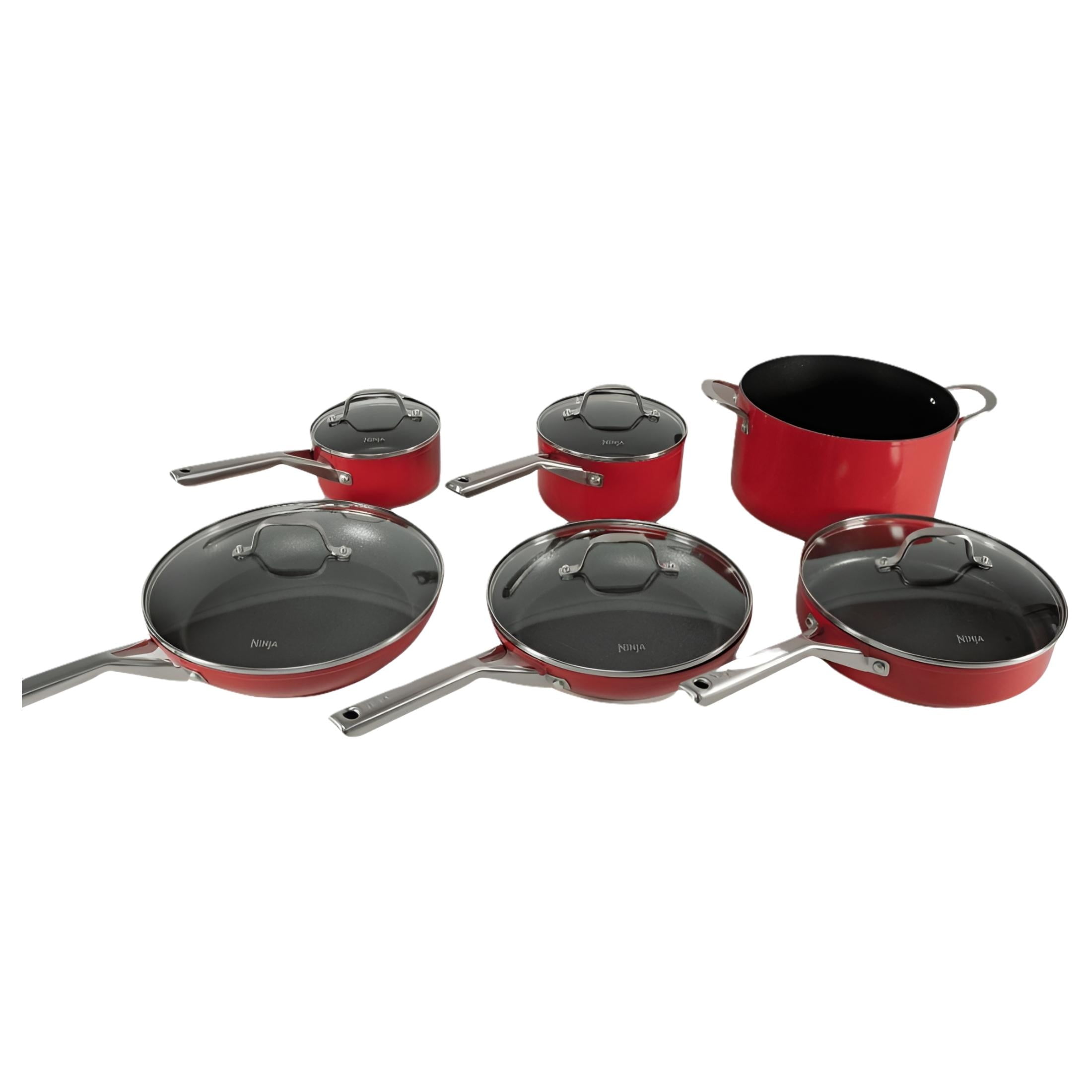 Ninja Foodi NeverStick Essential 11pc Nonstick Cookware Set - Walmart.com