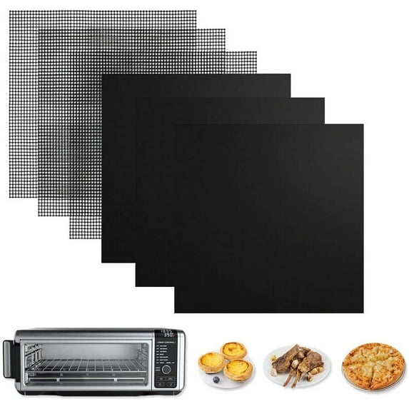 for Ninja Foodi Reusable Air Fryer Liners 12x12inch Non-Stick，Bottom of ...