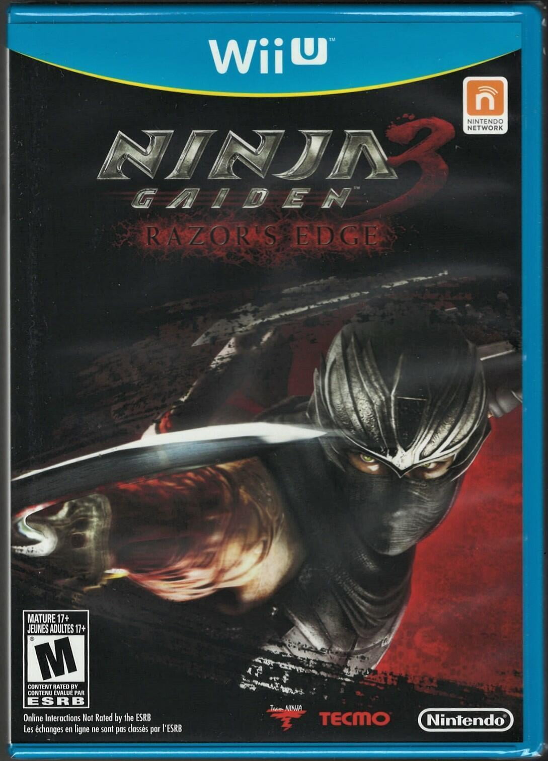 Ninja Gaiden 3: Razor''s Edge Wii-U (Brand New Factory Sealed US ...