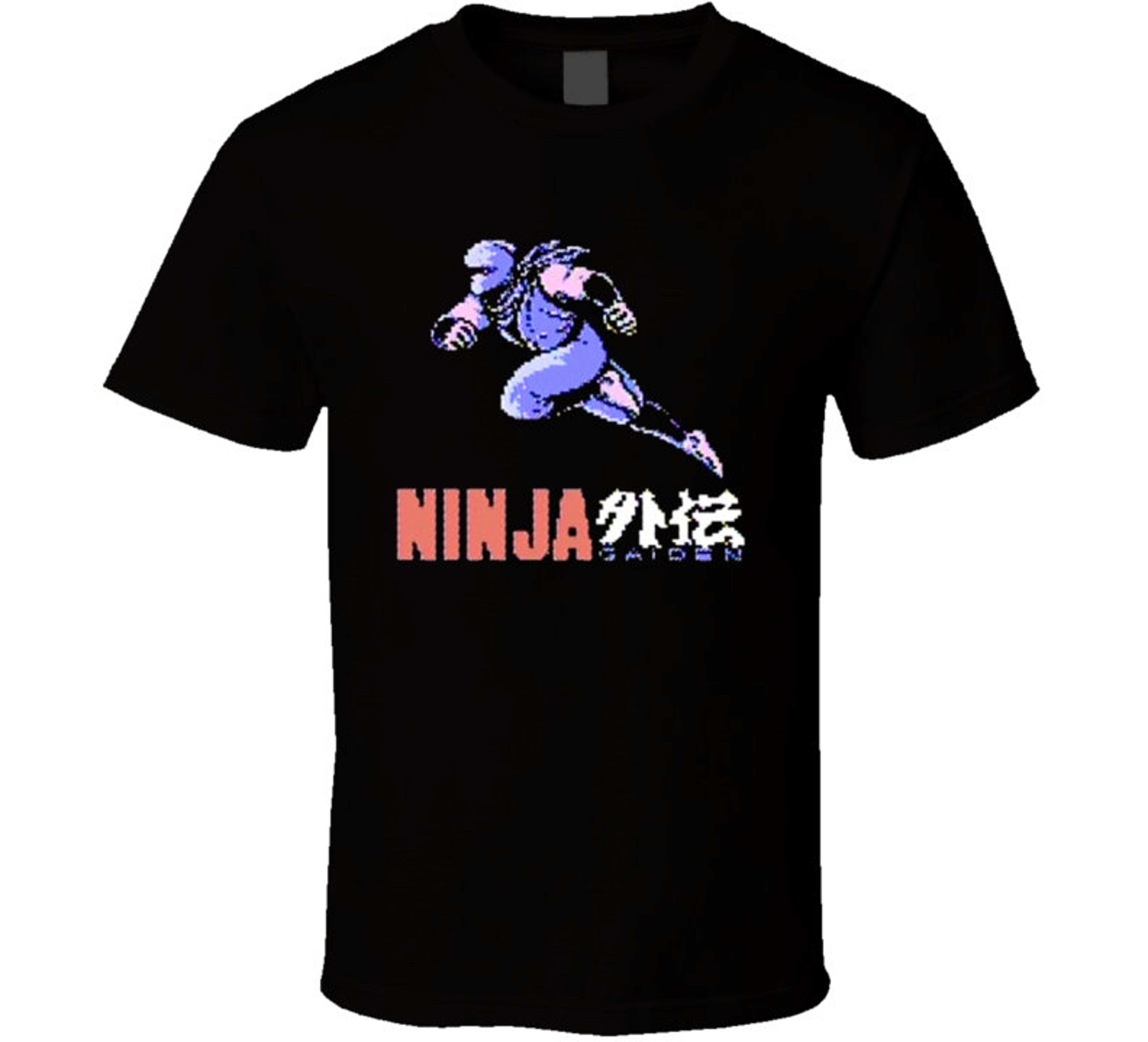 Ninja Gaiden Nes Screenshot Video Game T Shirt - Walmart.com