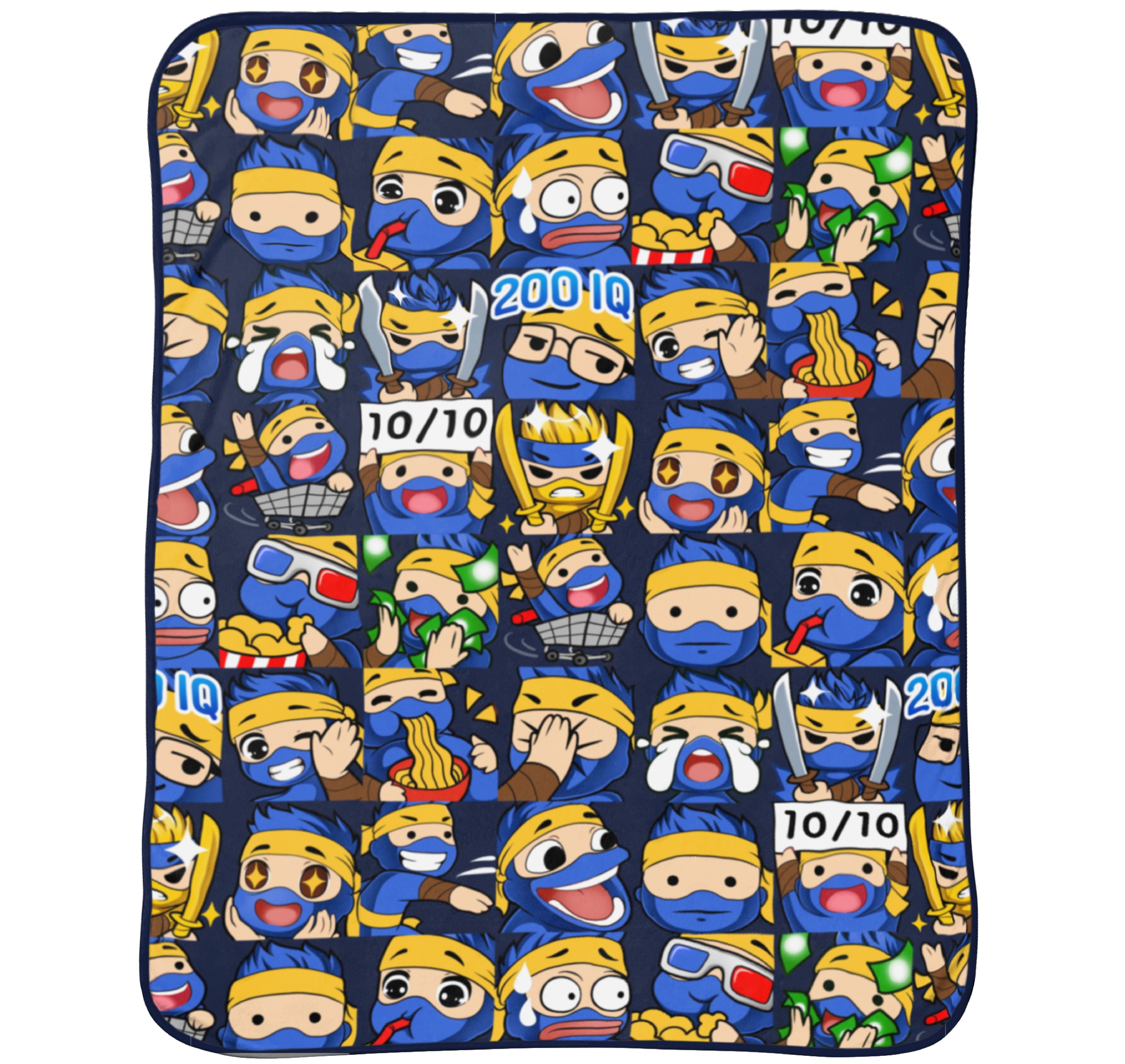 Ninja 'Game Time' - The Influencer Plush Throw - Walmart.com