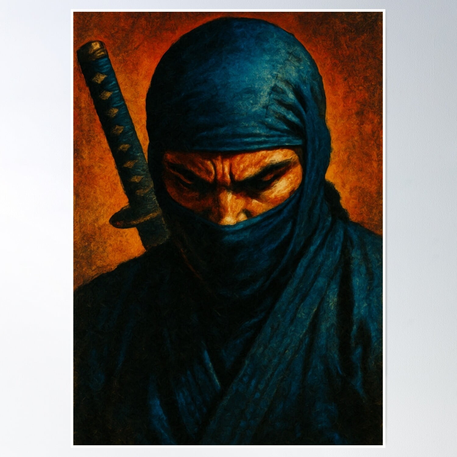 Ninja: Japan'S Secret Warrior Cult Poster Wall Art, Modern Wall Decor ...