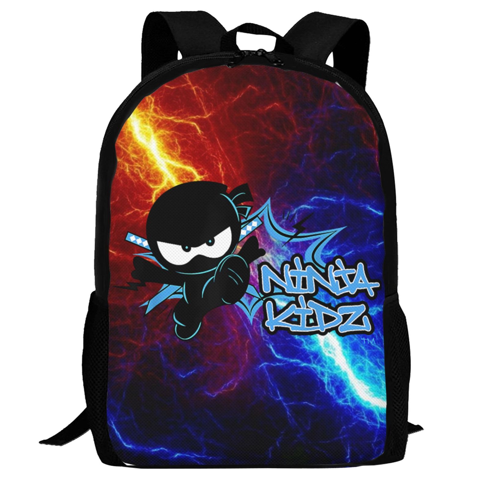 Ninja Kidz Backpack,3d Print Laptop Backpack Lightweight Casual Daypack ...
