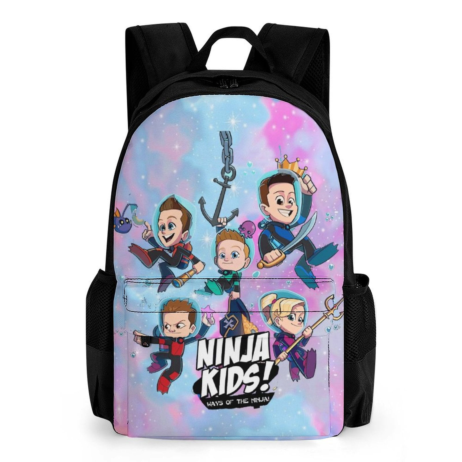 Ninja Kidz Backpack Waterproof Multifunction Bookbag, Lightweight ...