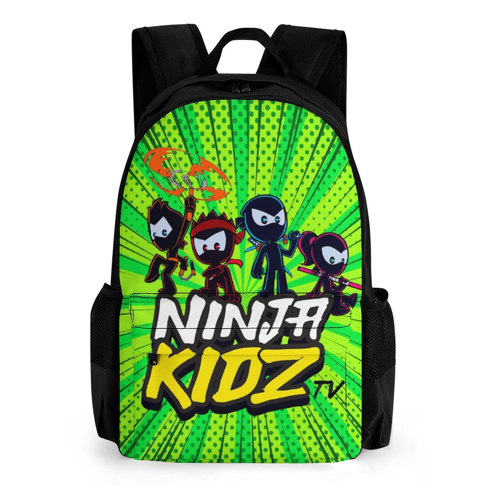 Ninja Kidz Backpack Waterproof Multifunction Bookbag, Lightweight ...