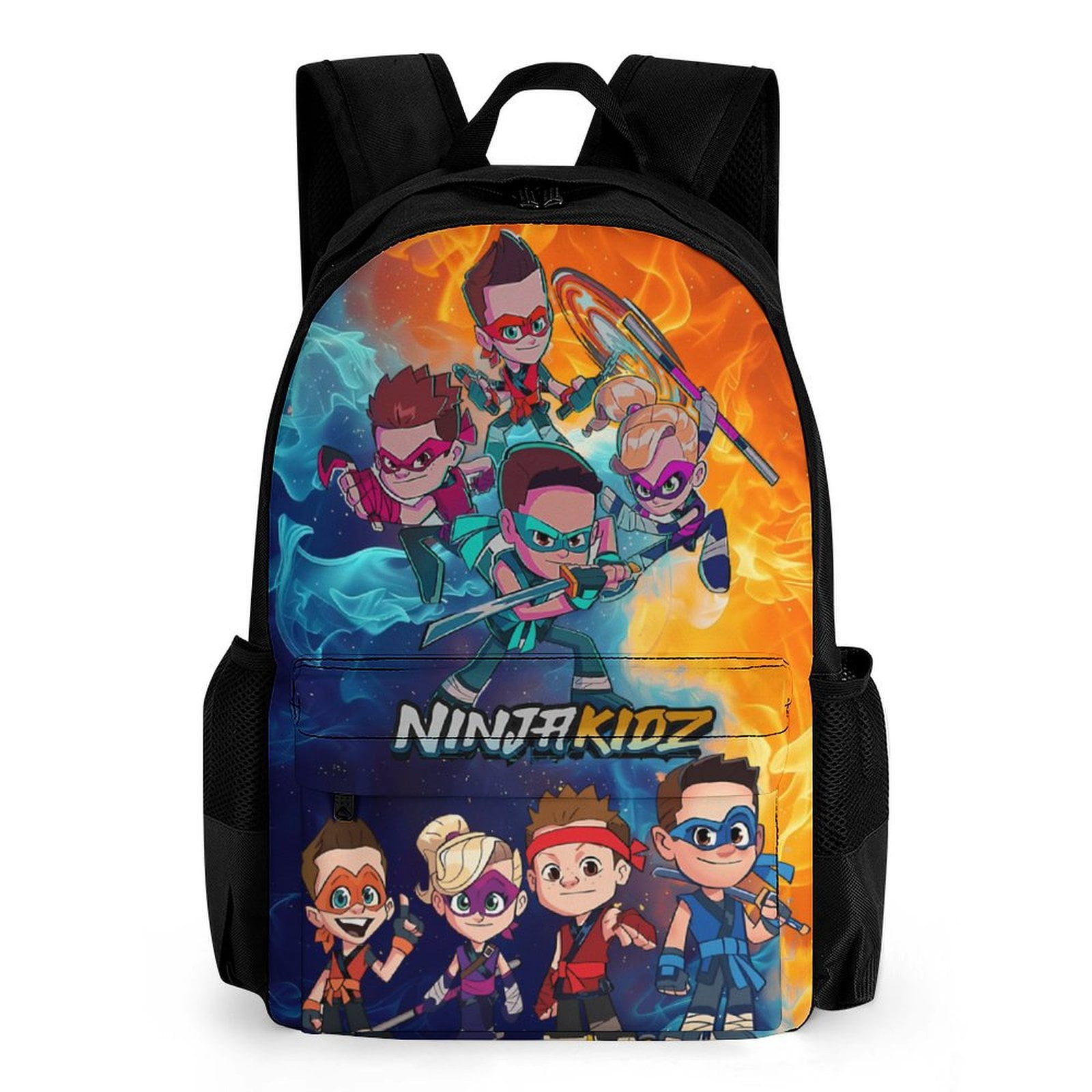Ninja Kidz Backpack for Women Men, Waterproof Multifunction Bookbag ...