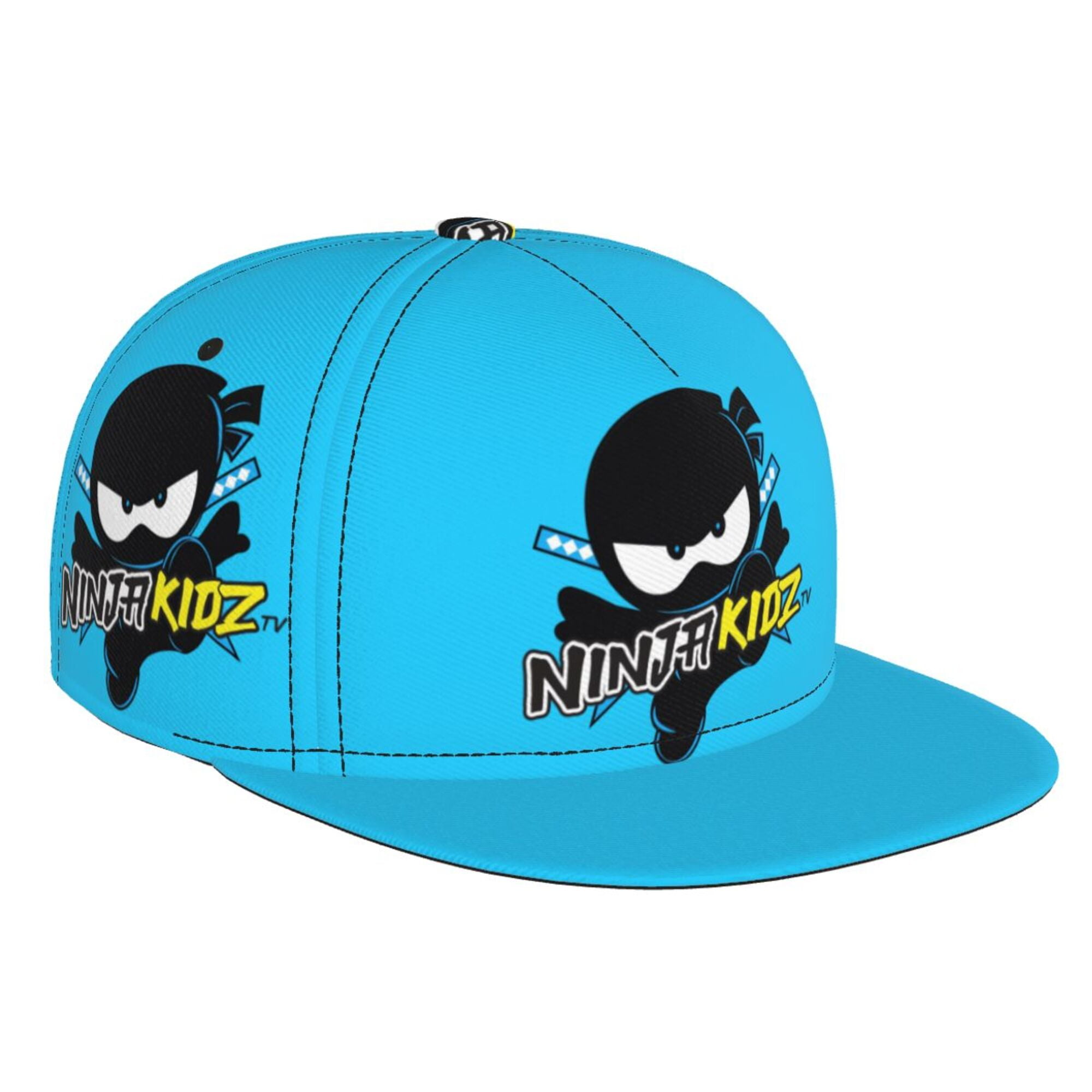 Ninja Kidz Baseball Cap For Men, Women & Kids, Classic Flat Brim Hat ...