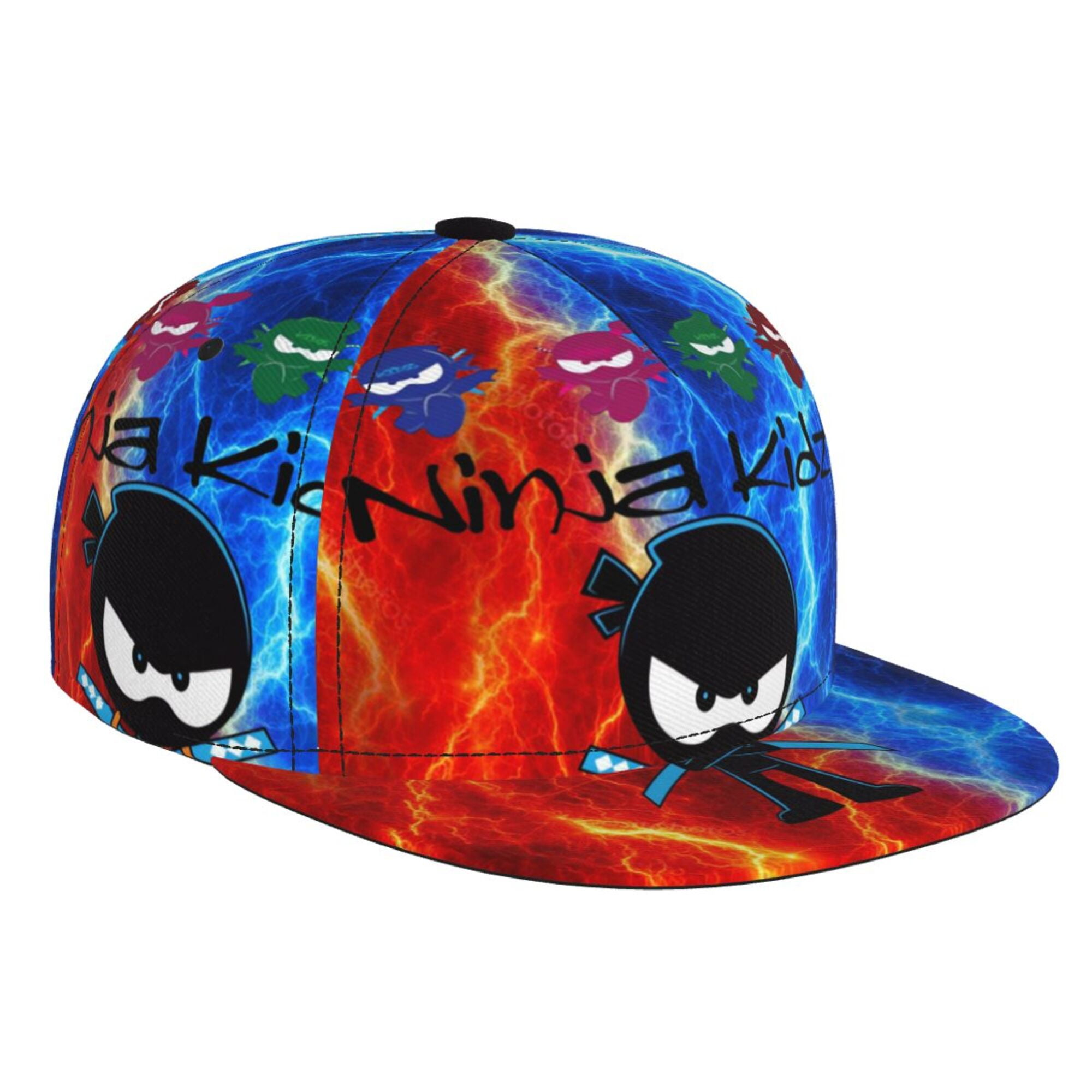 Ninja Kidz Baseball Cap for Men Women Teen Classic Snapback Hip Hop ...