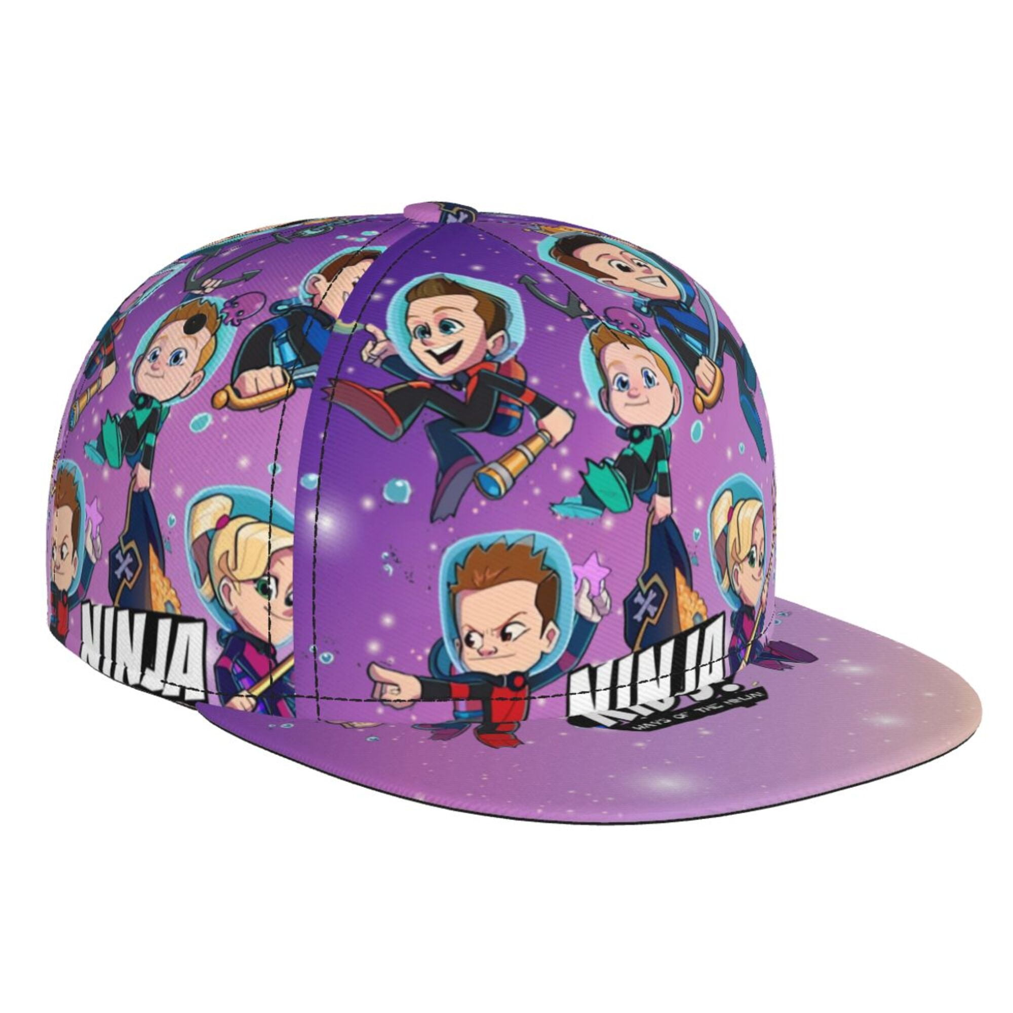 Ninja Kidz Baseball Cap for Men Women Teen Classic Snapback Hip Hop ...