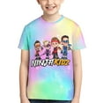 Ninja Kidz Boys Girls T Shirt Kids Short Sleeve Crewneck 3d Printed ...