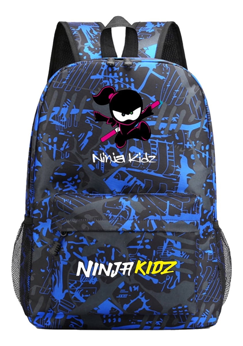 Ninja Kidz Camouflage Backpack for Teens, Cool Anime-Inspired Daypack ...