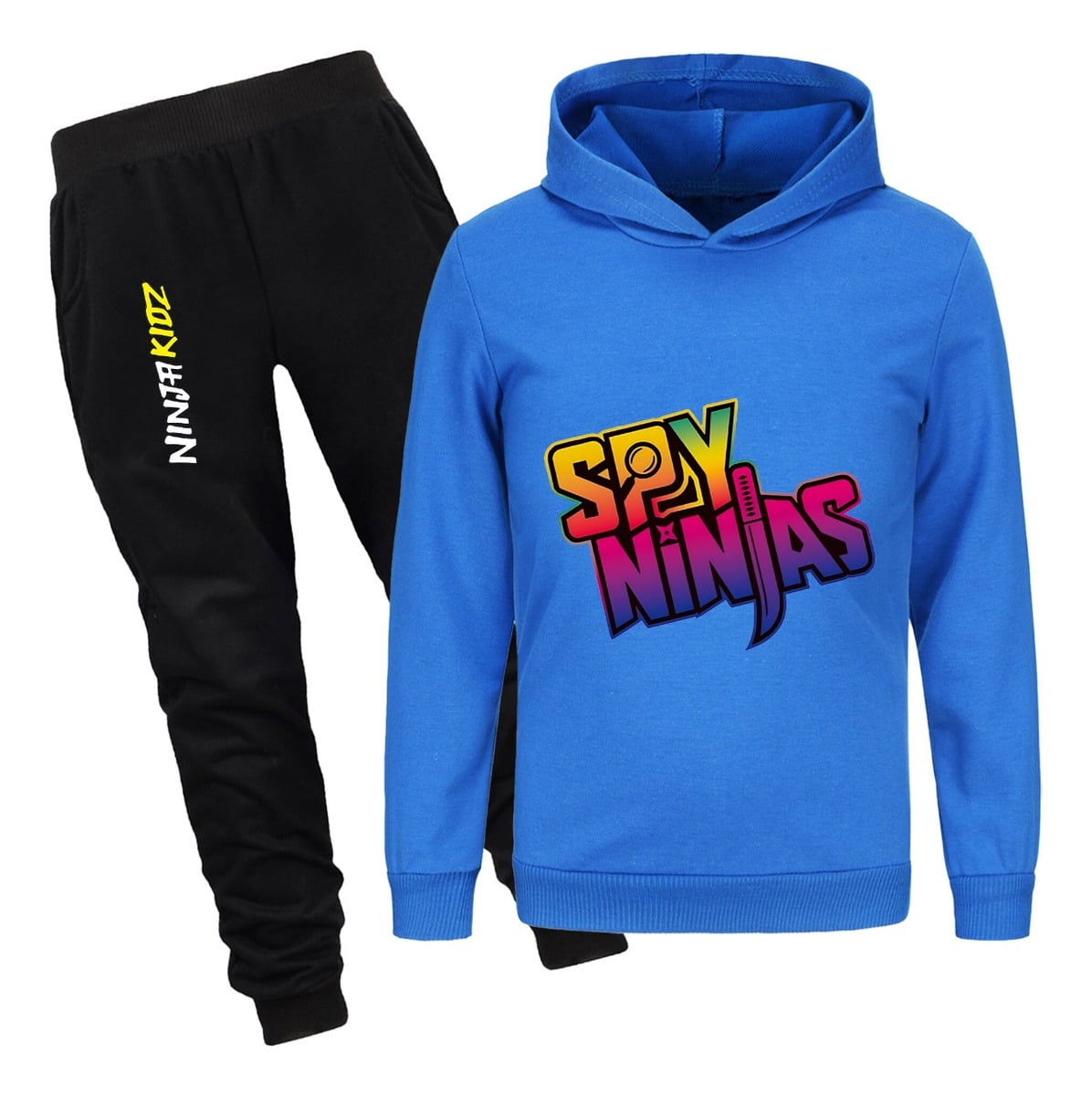 Ninja Kidz Children’s Hoodie and Jogger Set – Boys Girls 2-Piece Outfit ...