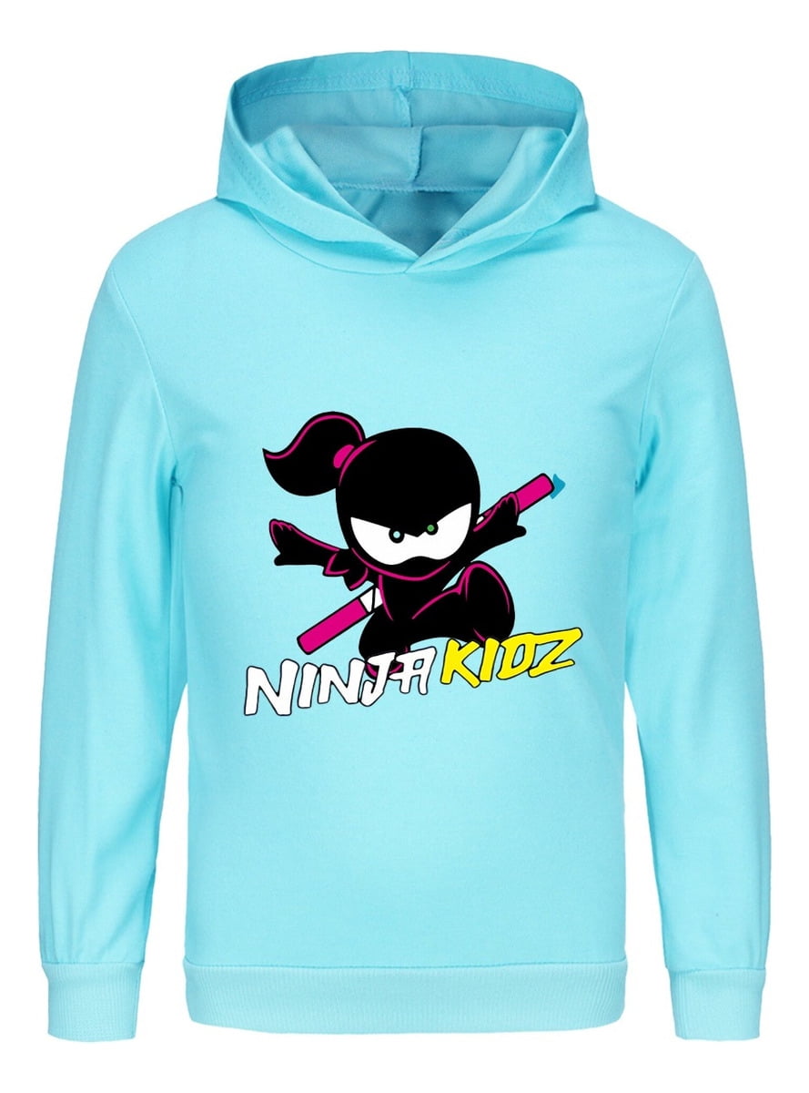 Ninja Kidz Cosplay Hoodie – Kids Long Sleeve Pullover Sweatshirt for ...