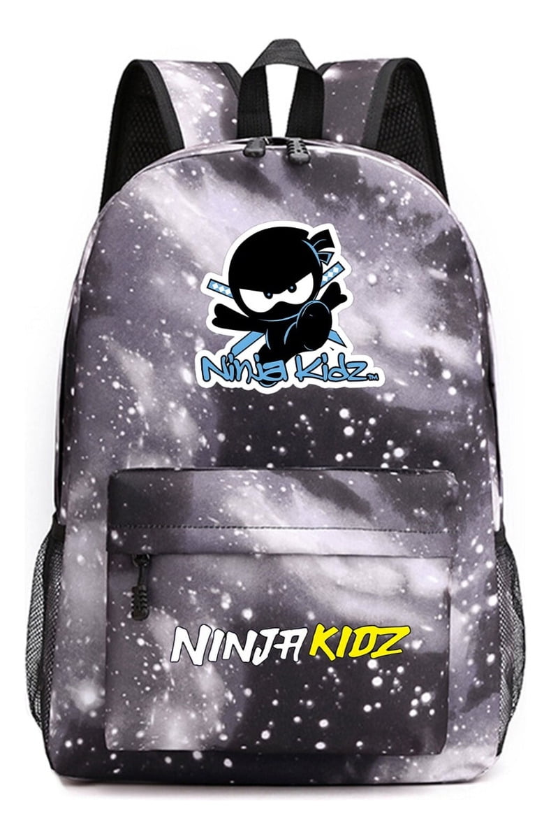 Ninja Kidz Gray Galaxy Cosmic Burst Backpack, Nebula Space Design ...
