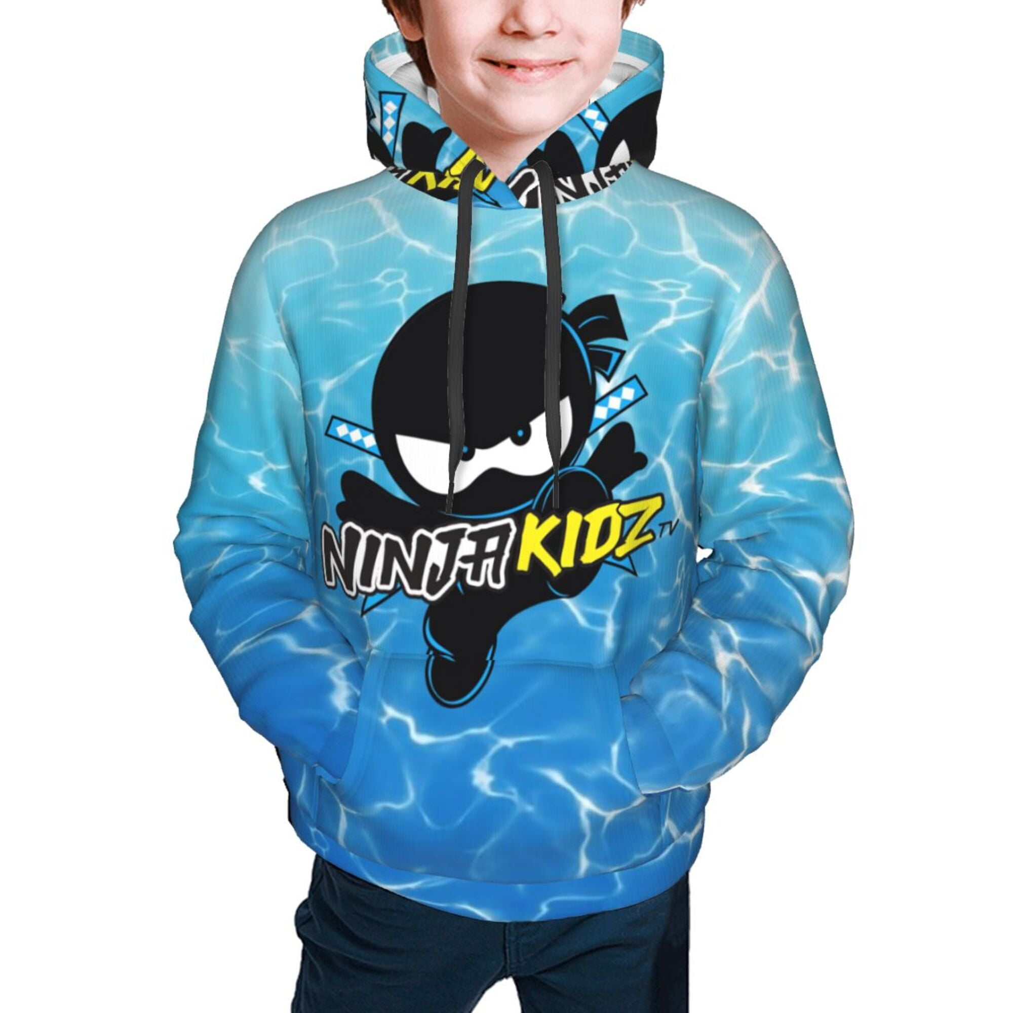 Ninja Kidz Kids' Hoodie 3d Print Sweatshirt Soft Pullover Hooded With ...