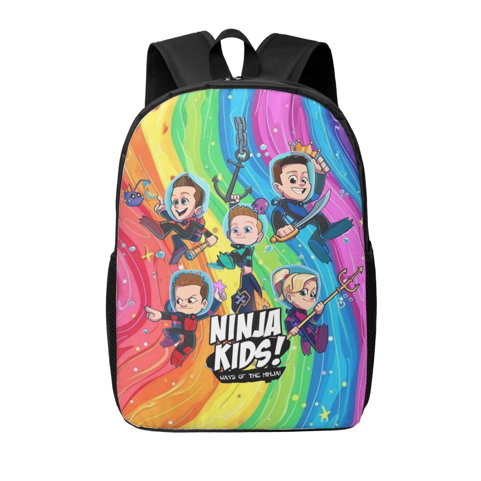 Ninja Kidz Laptop Backpack Comfort Backpack Casual Sports 3d Print ...