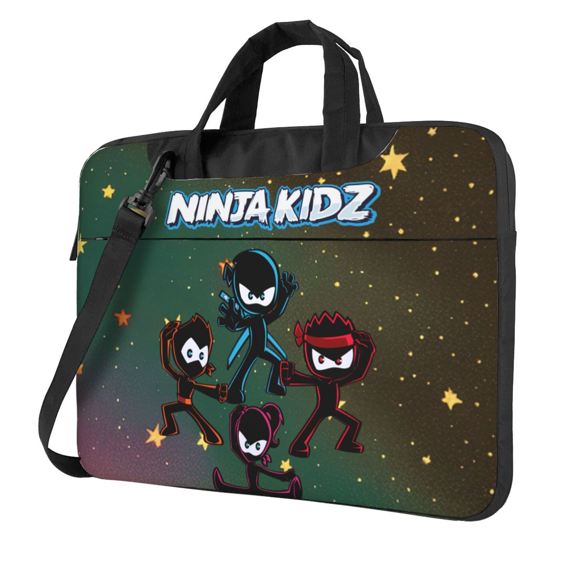 Ninja Kidz Laptop Bag Laptop Case Computer Notebook Briefcase Messenger ...