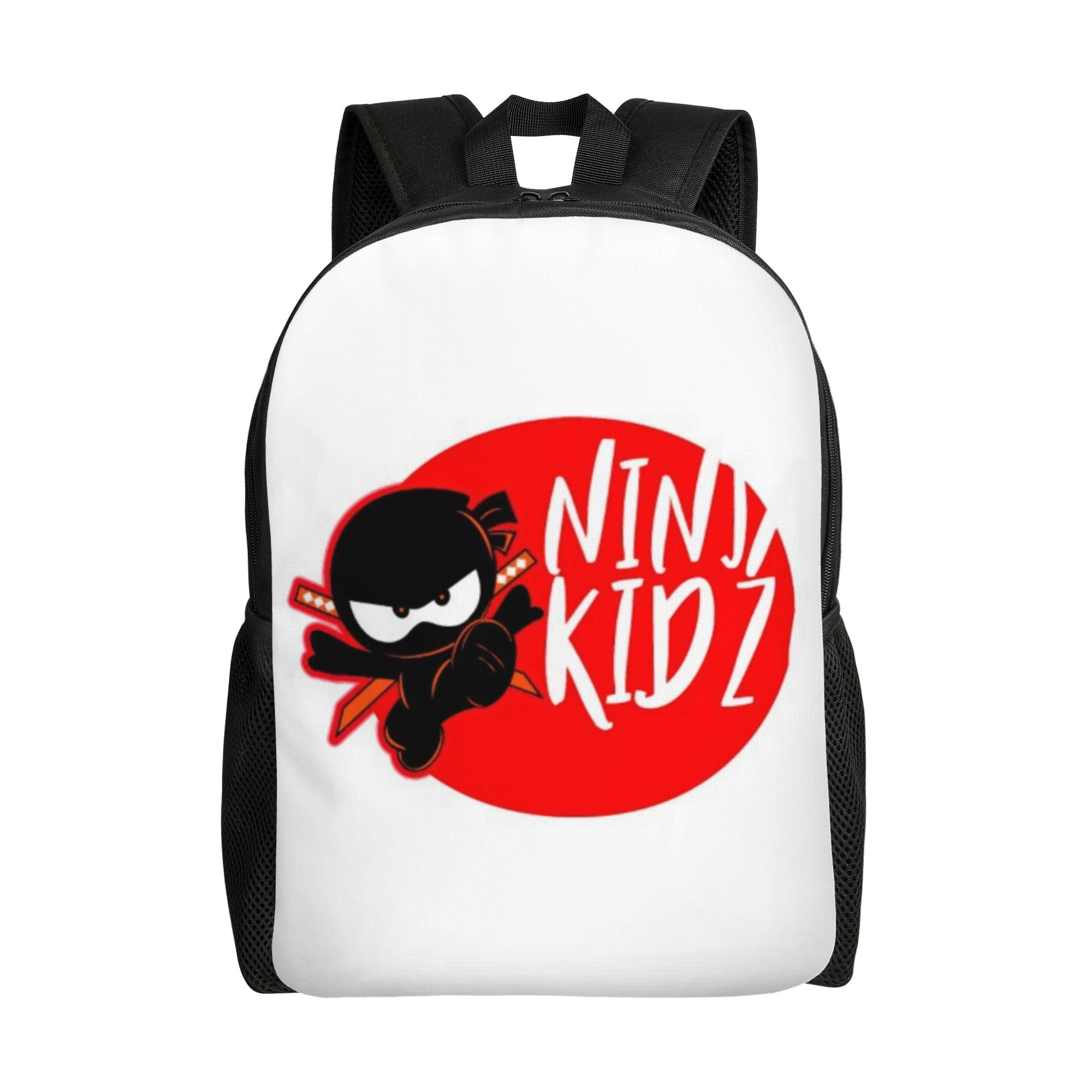 Ninja Kidz Book Bag Casual Backpack 3D Print Travel Backpack ...
