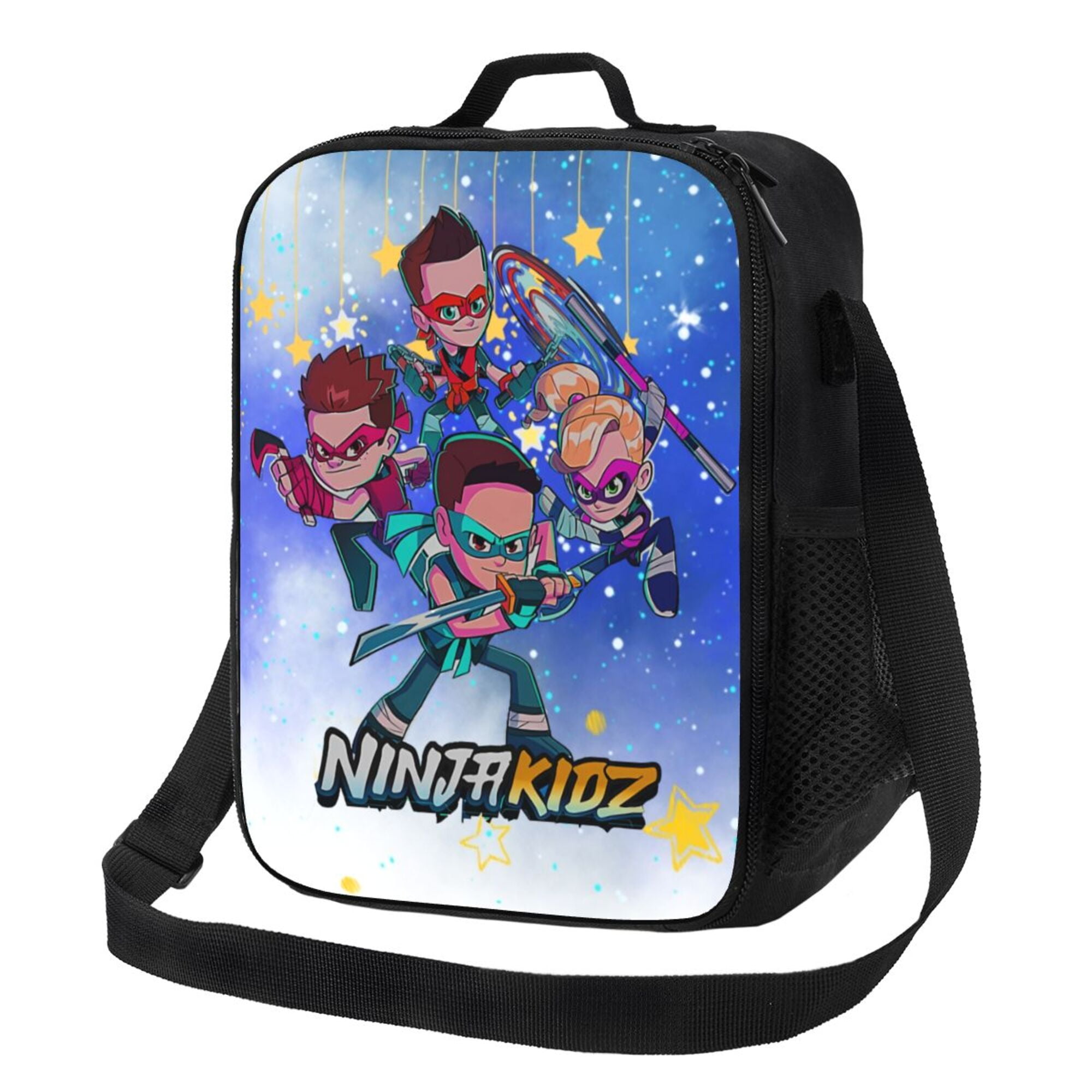 Ninja Kidz Lunch Bag Lunch Box Lightweight Durable Lunch Tote Bag ...