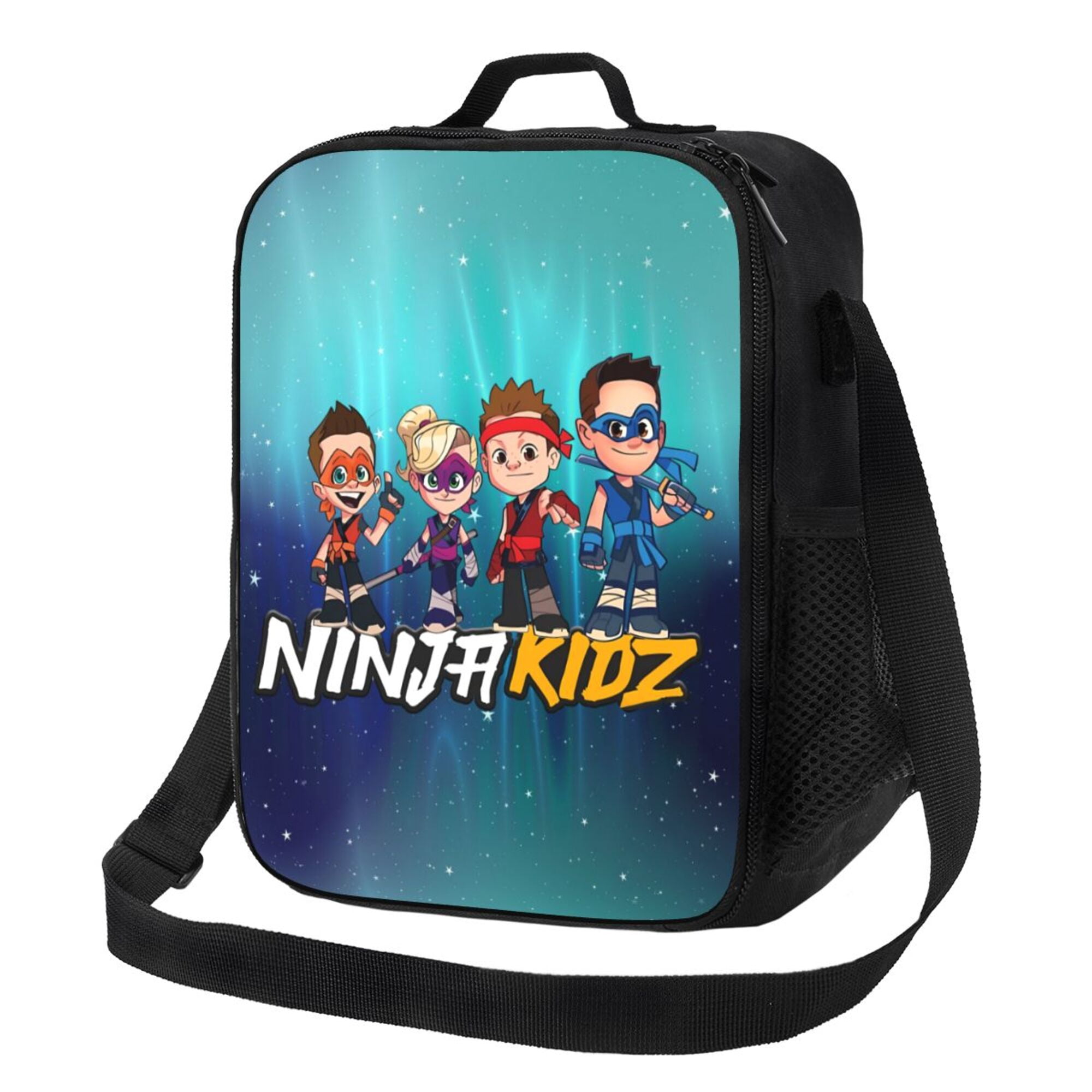 Ninja Kidz Lunch Bag Lunch Box Lightweight Durable Lunch Tote Bag ...
