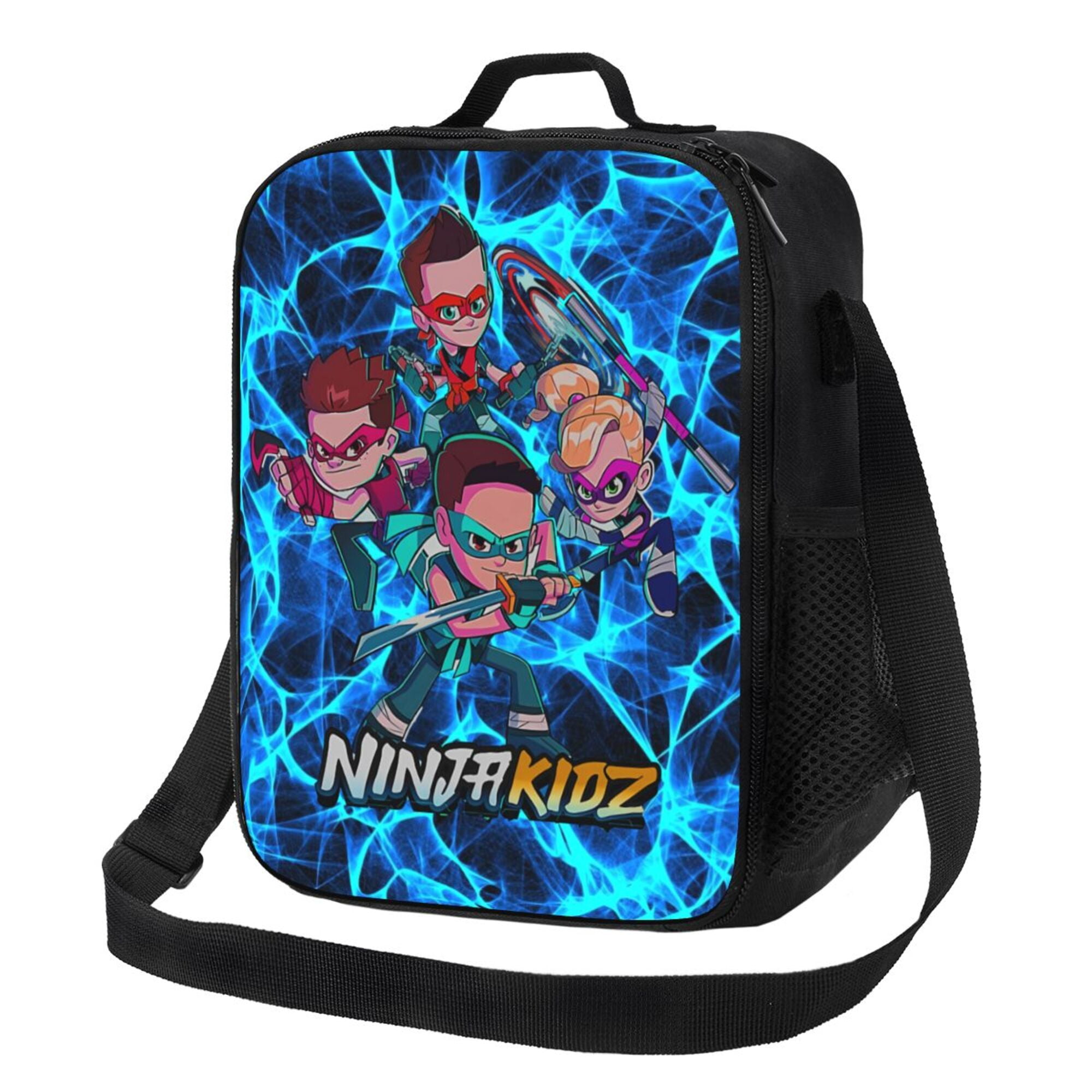 Ninja Kidz Lunch Bag Lunch Box Lightweight Durable Lunch Tote Bag ...